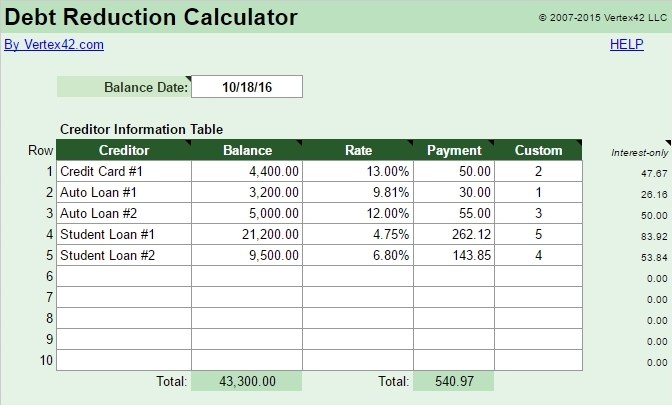 Payment Plan Spreadsheet Template PDF Template